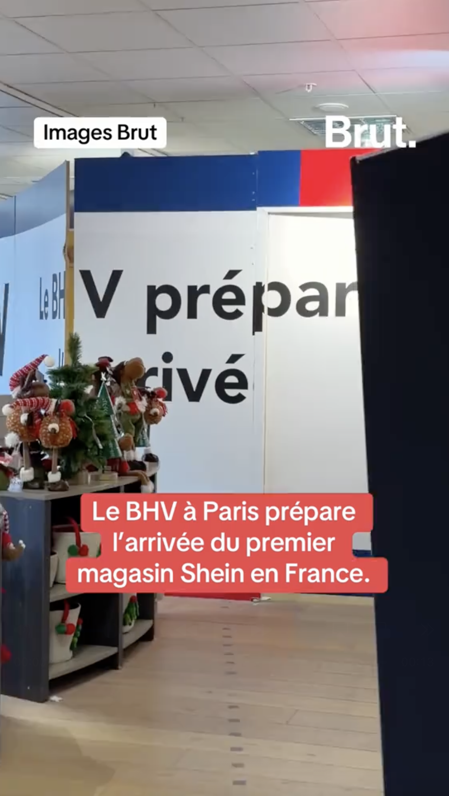 Le BHV prépare l'arrivée du premier magasin Shein en France