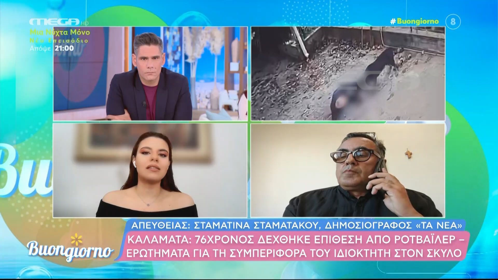 Ηλ. Κανέλλος, Πρ. εκτροφέων ροτβάιλερ: «Η ένταση του ζώου προκλήθηκε ...