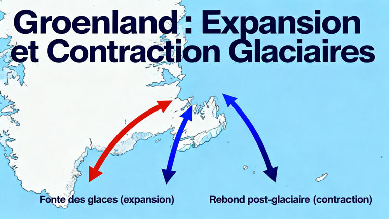 Le Groenland dérive de 2 cm par an, et cela pourrait tout changer
