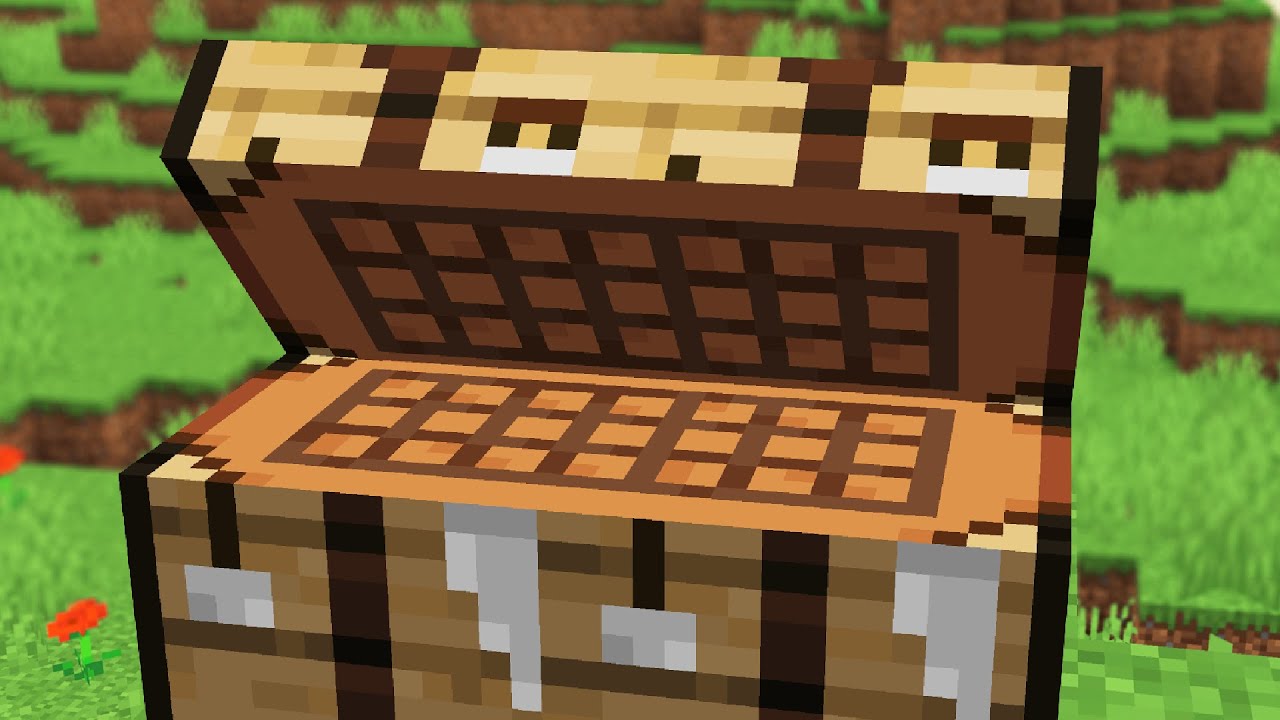 Found a cursed Minecraft crafting table (secret recipes)