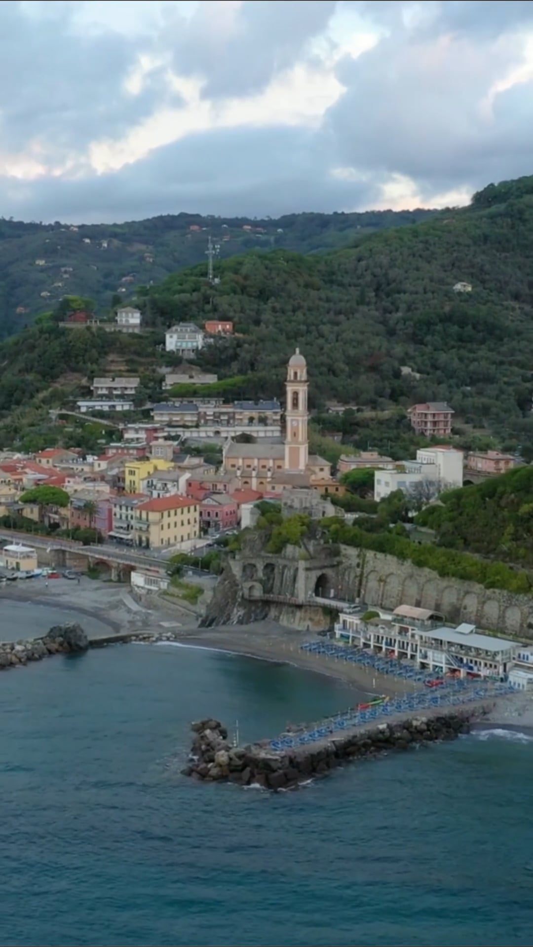 Sanremo from the Sky: Riviera Elegance in Drone Detail.