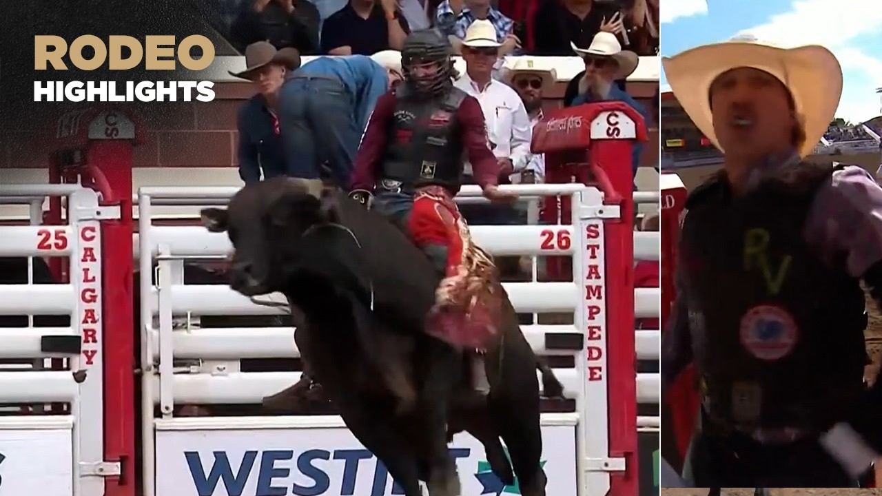 He Tried to Ride the Meanest Bull at the Calgary Stampede