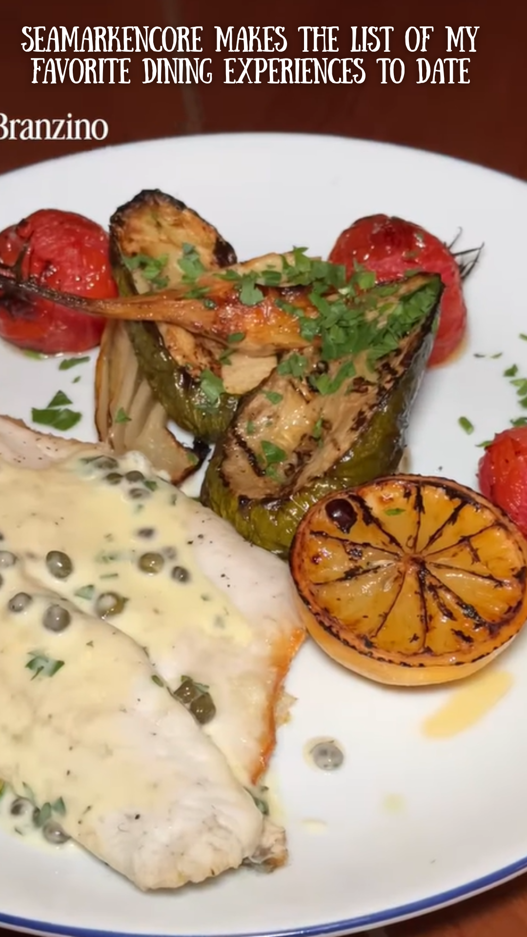 Seamarkencore Makes the List of My Favorite Dining Experiences to Date