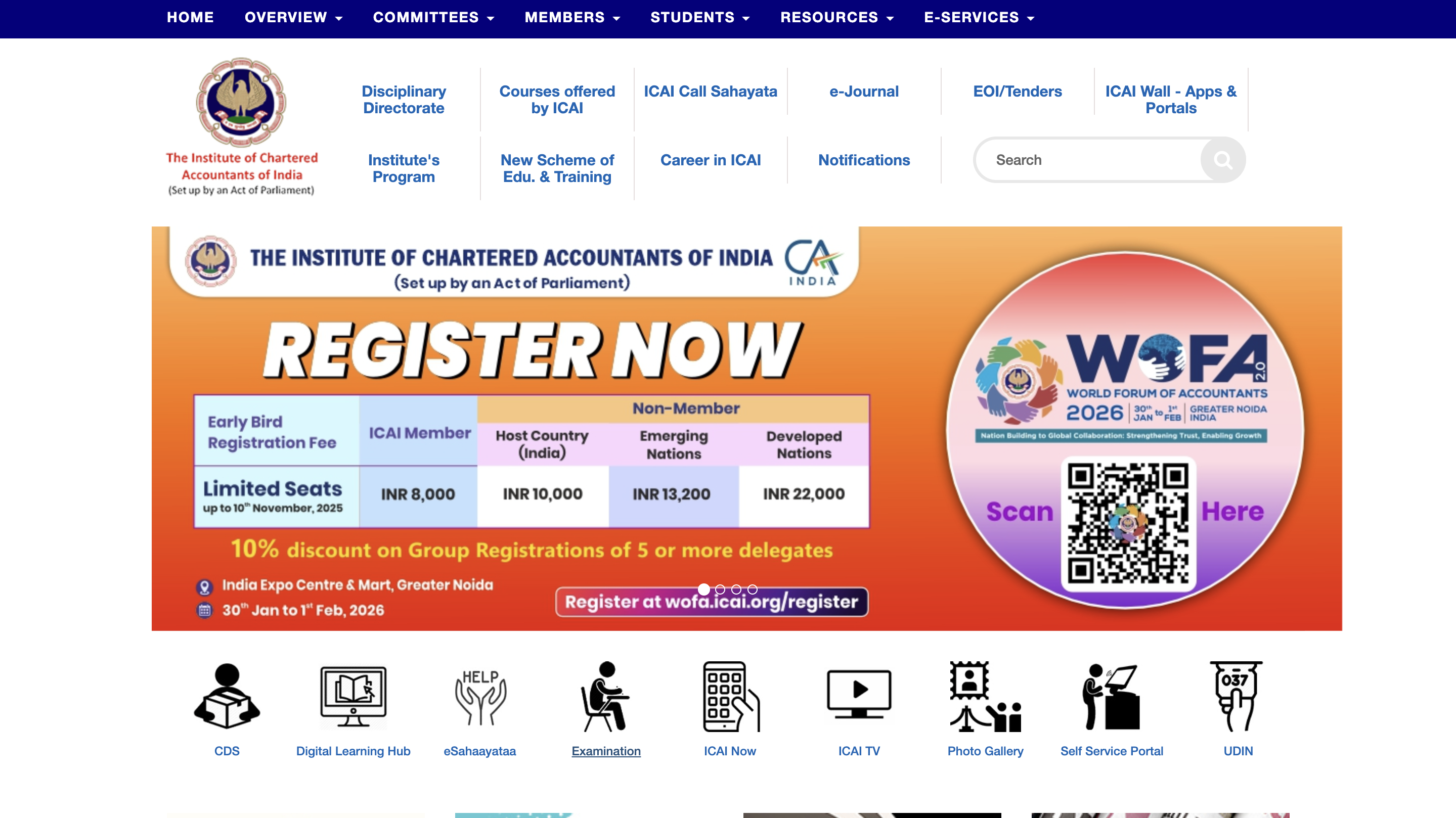 ICAI CA January 2026 registration window opens at icai.gov.in: Check ...