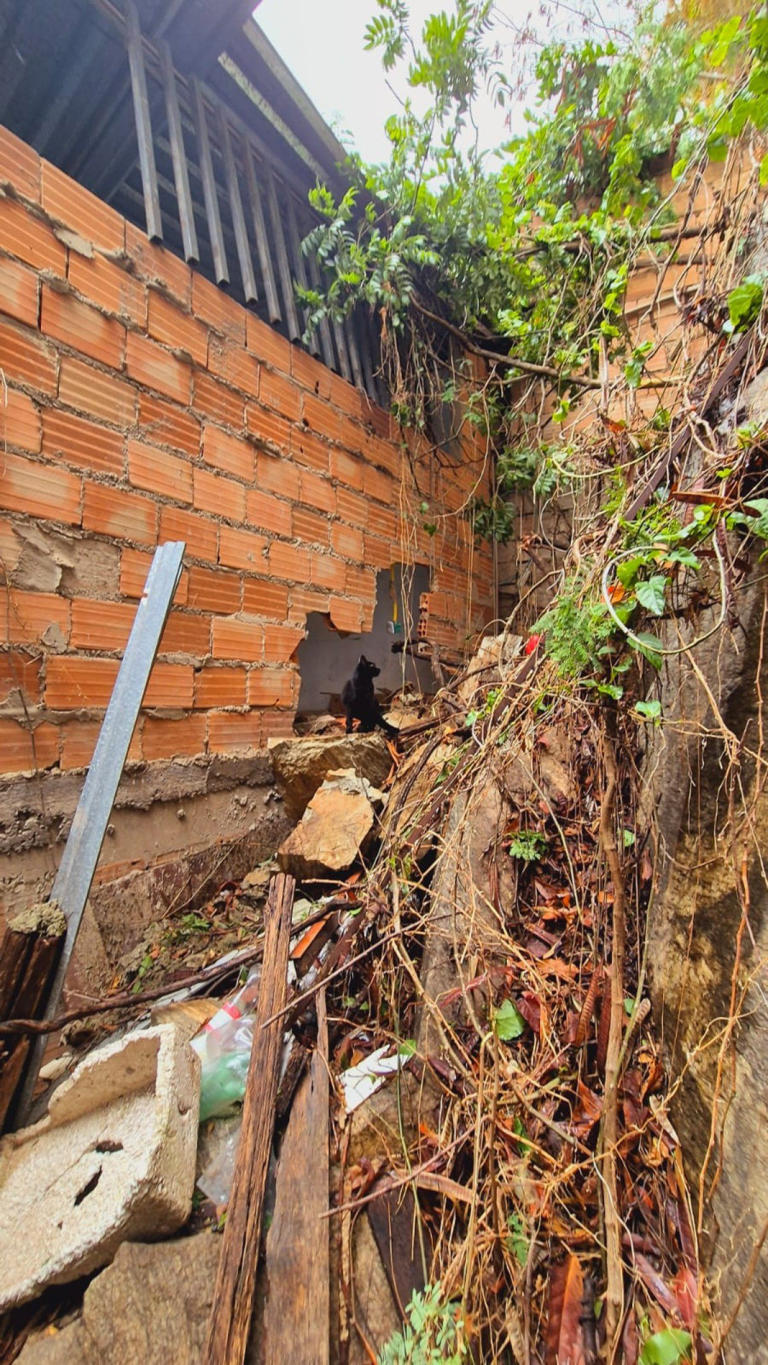 Chuva causa deslizamentos em BH e região metropolitana