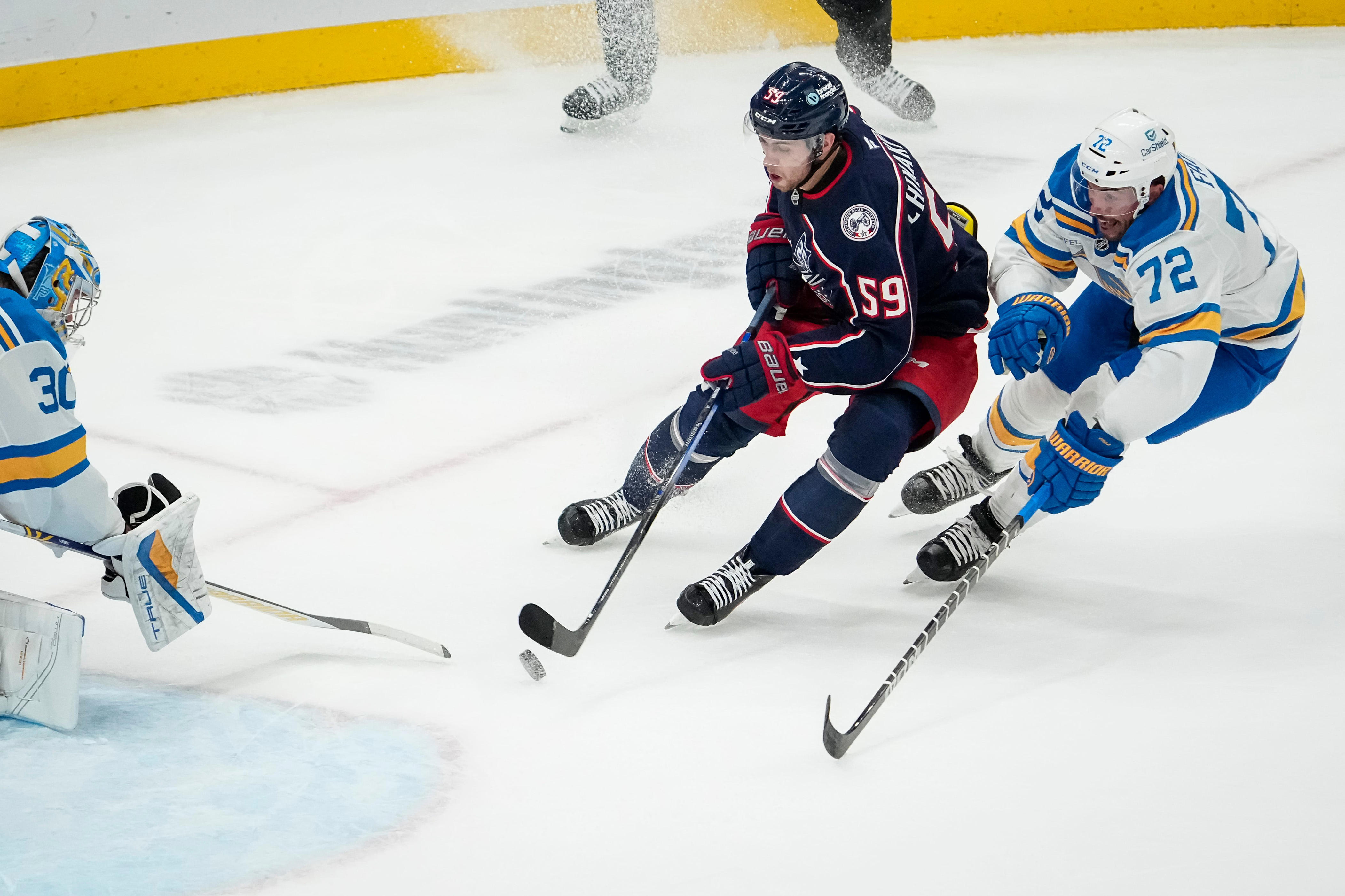 Columbus Blue Jackets vs Montreal Canadiens skate report: Chinakhov ...