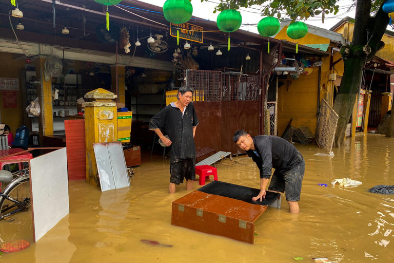 Vietnam faces threat of powerful new typhoon as flood death toll rises