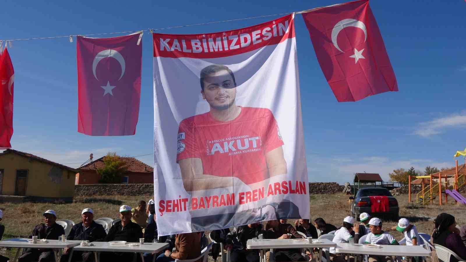 Yeşil Vatan Şehidi Bayram Eren Arslan adına Sorgun’da hatıra ormanı ...