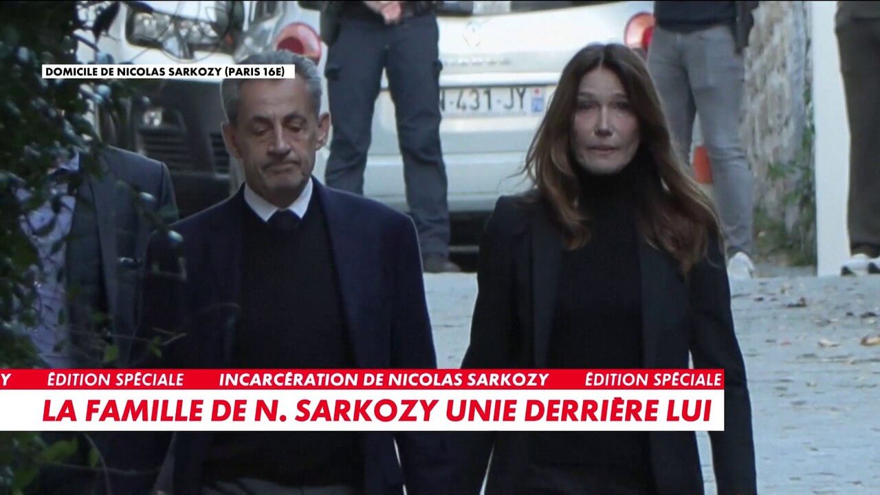 Nicolas Sarkozy en prison : Carla Bruni inquiète pour l’état de son mari