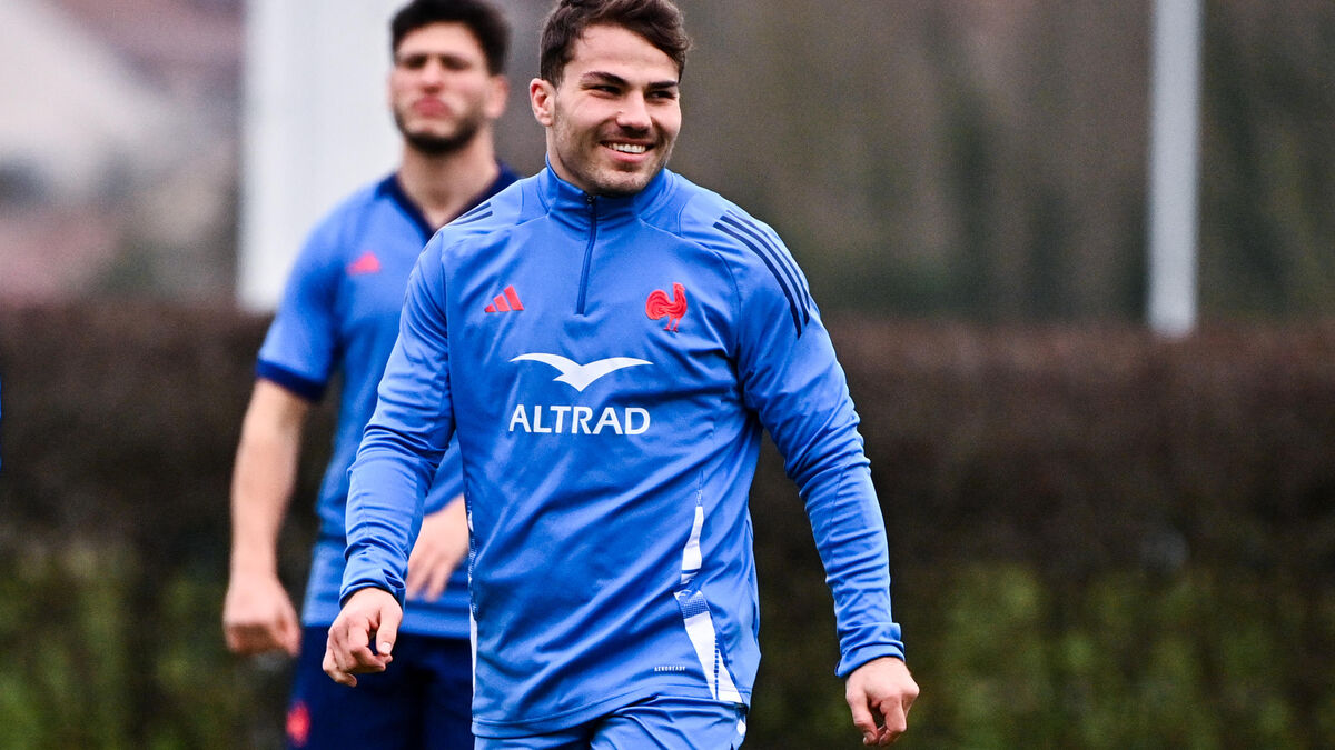XV de France : Antoine Dupont a rejoint les Bleus à Marcoussis, Uini ...
