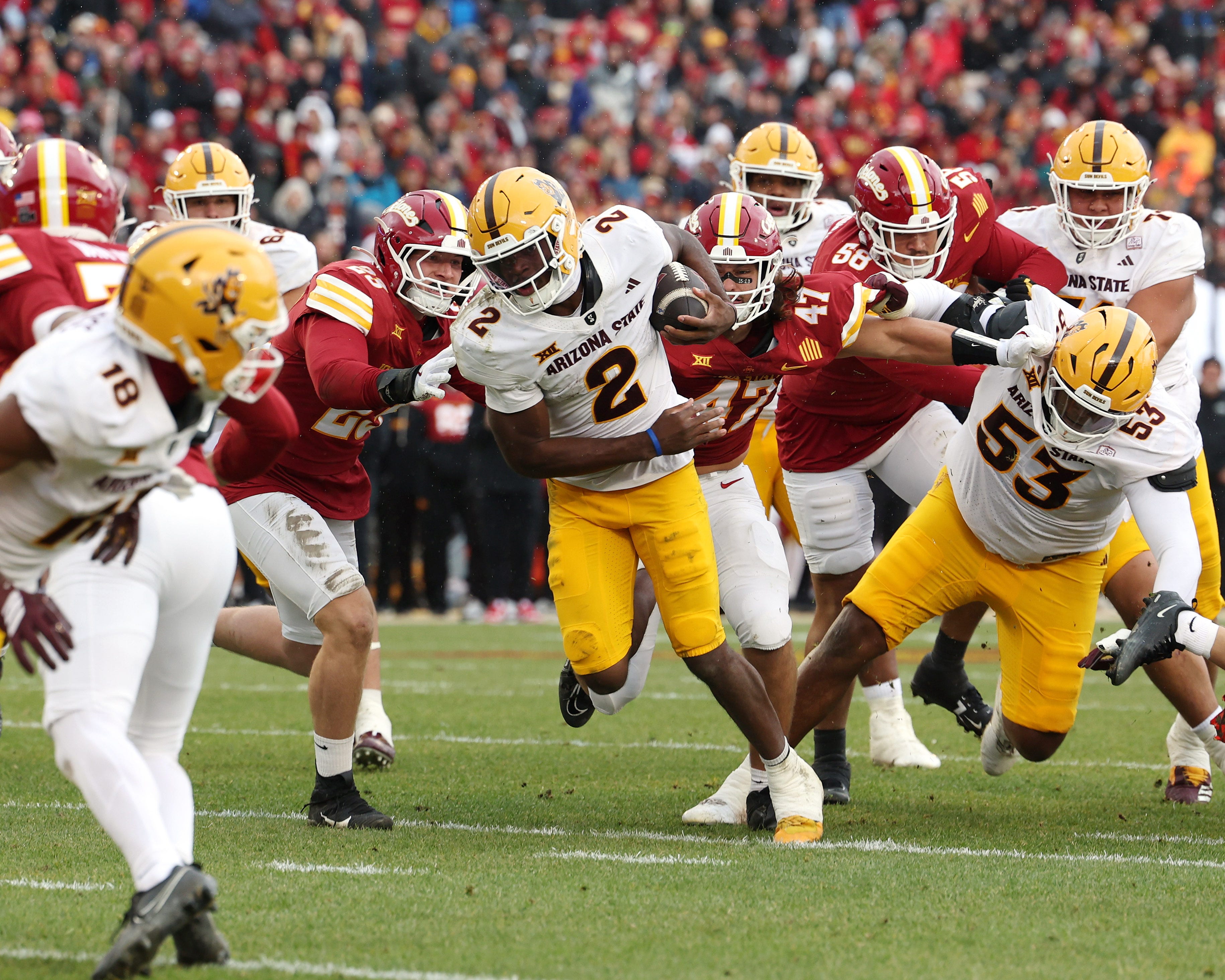 Former Nebraska quarterback Jeff Sims runs for 228 yards in Arizona ...