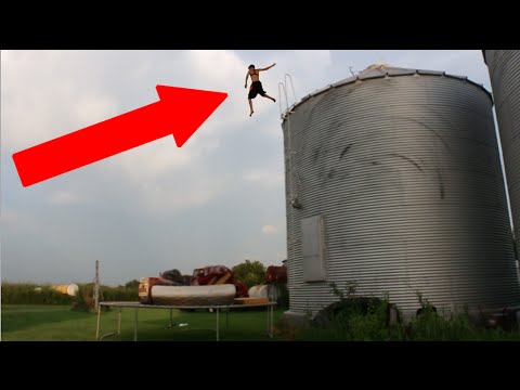 Insane Roof Jumping Stunts Part 2