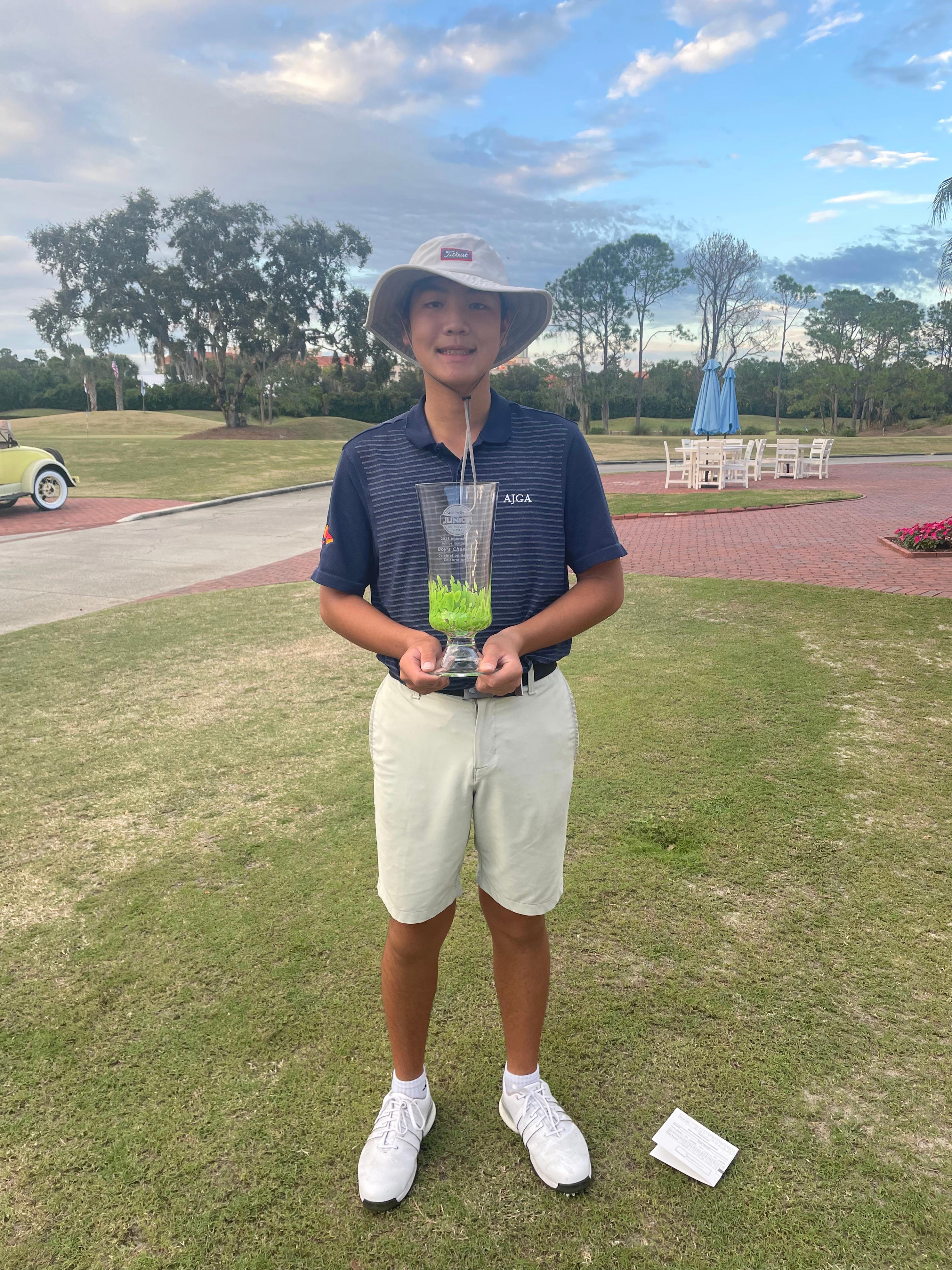 Rayhao Feng, Chloe Wang win Golfweek International Junior titles