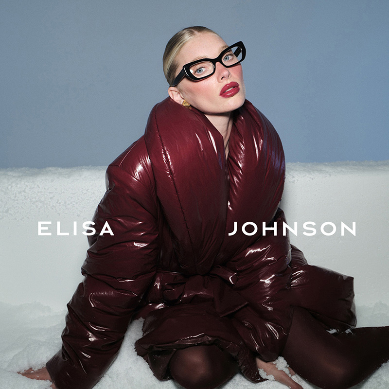 Elsa Hosk Stars in Elisa Johnson's 2025 Holiday Eyewear Edit Campaign ...