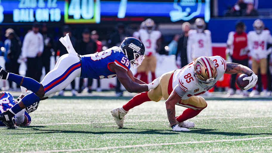 George Kittle Rips Giants, NFL Over MetLife Stadium Turf Being the ...