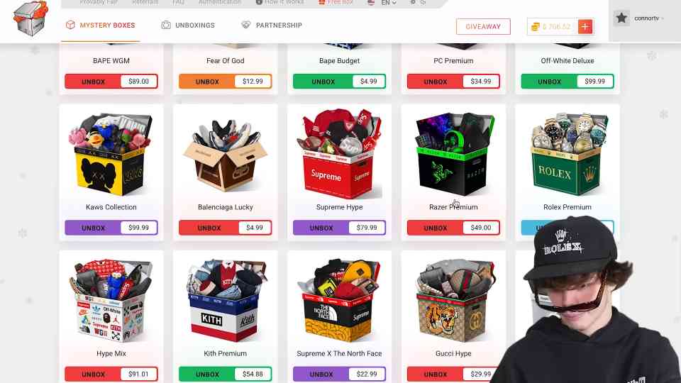 Unboxing a $2,000 hypebeast mystery box: PS5, Gucci & LV