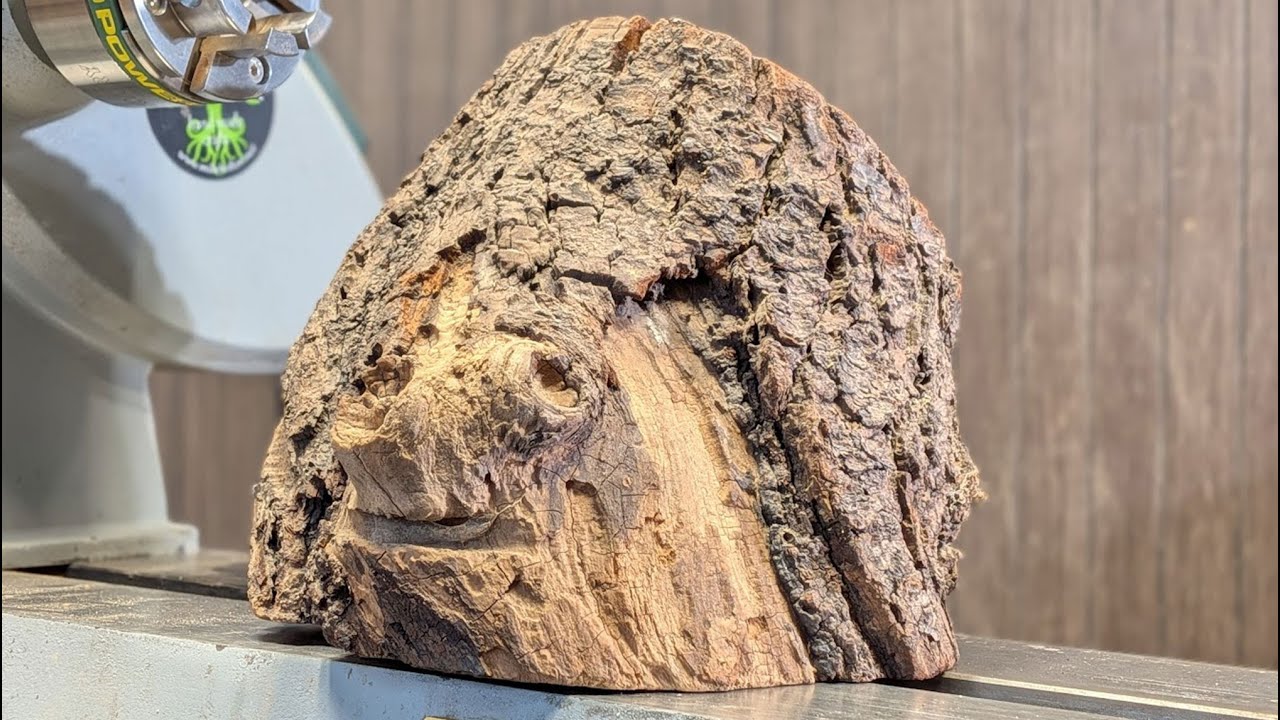 How to Turn an Ugly Oak Log into Something Truly Beautiful