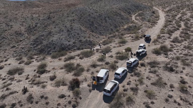 Over 300 piles of human remains found in the desert outside Las Vegas