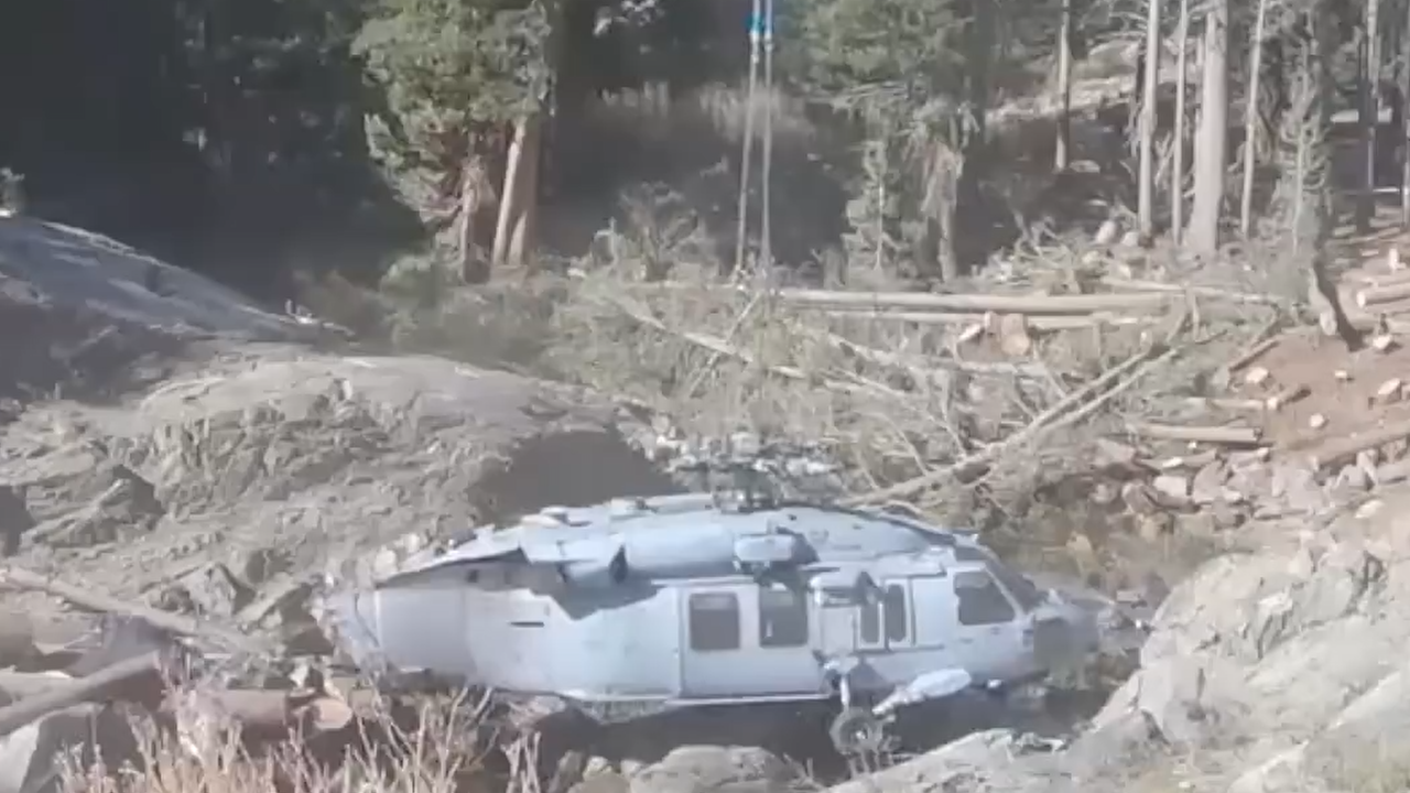 How to Recover a Downed Helicopter From Mountains