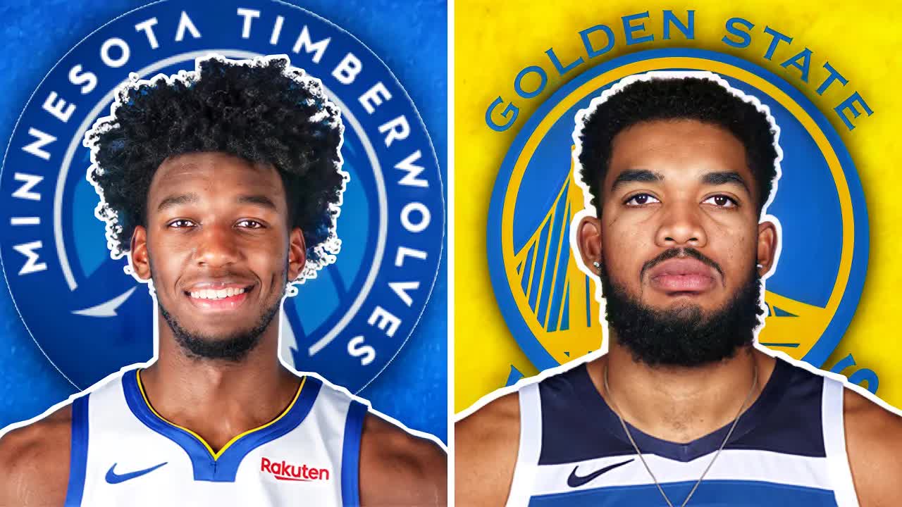 Karl-Anthony Towns trade to the Golden State Warriors - joining Stephen ...