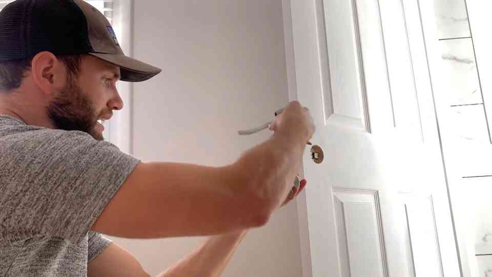 How to Properly Install a Door Knob and Latch Assembly