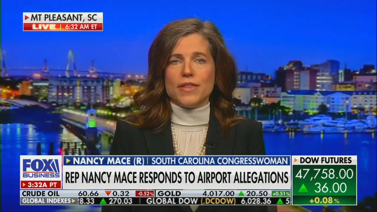 ‘My Safety Was Put at Risk’: Nancy Mace Confirms She Berated Airport ...
