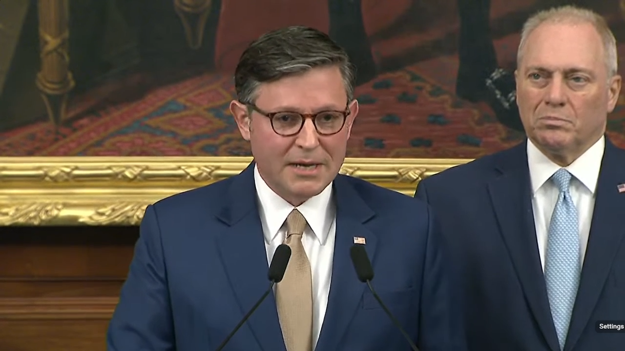 'We Do This': GOP Weasel Mike Johnson Lies With A Straight Face As He ...