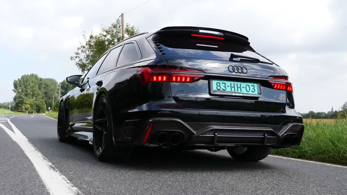 800HP RS6 ABT vs 718HP RS6 – 0–250 KM/H Battle!