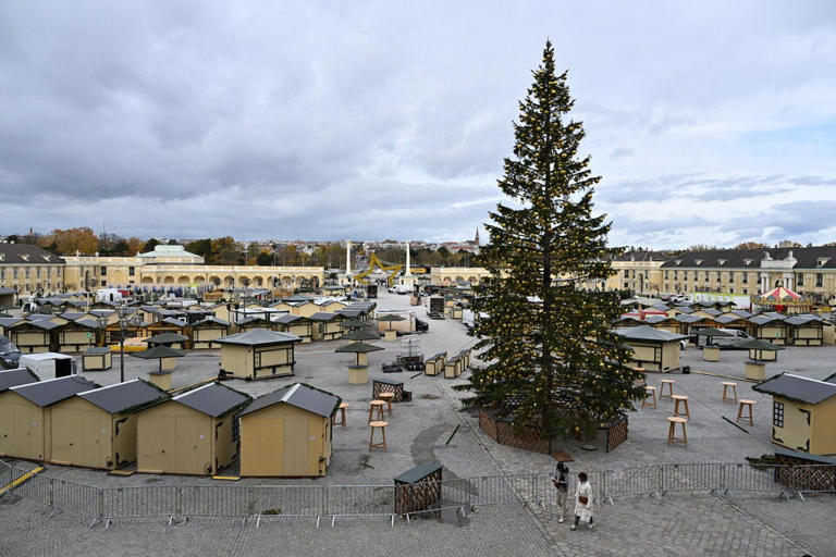 Aufbau in vollem Gange: Countdown für die Christkindlmärkte
