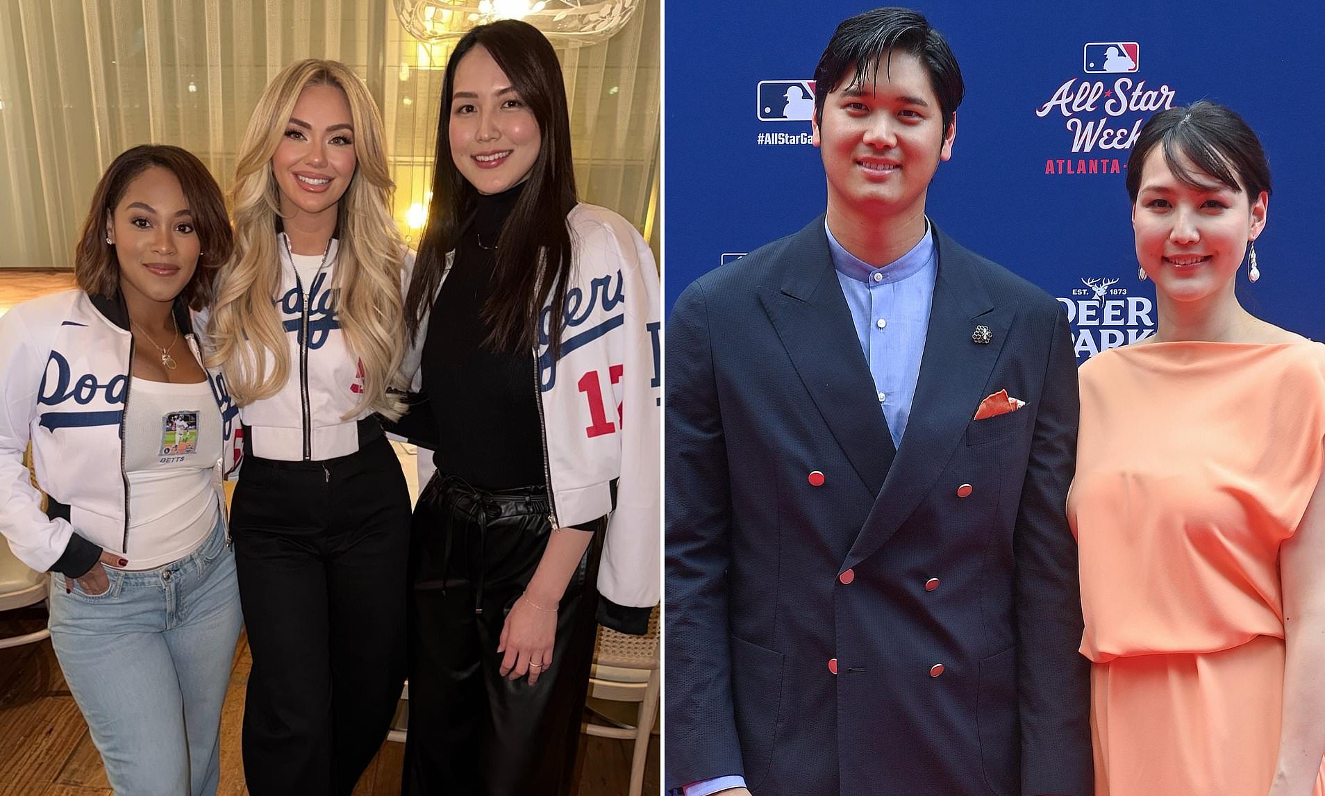 Shohei Ohtani's wife makes rare appearance to celebrate Dodgers star's ...