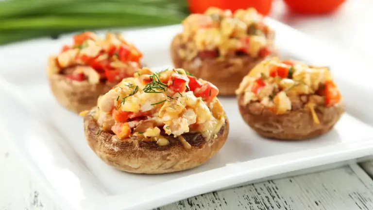 Recetas saludables de champiñones rellenos ideales para una cena ...