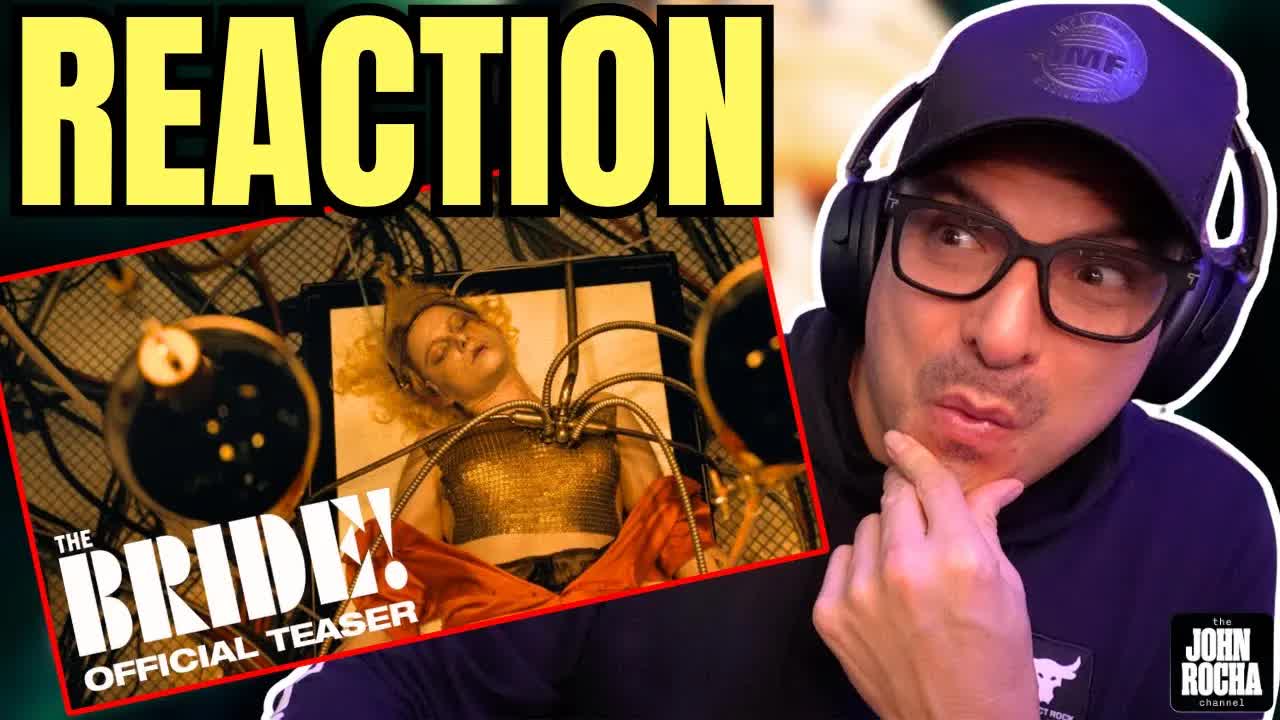 The Bride (2026) teaser trailer reaction | Warner Bros horror musical