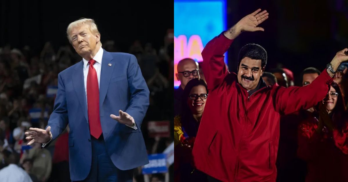 Venezuelan President Appears to Mock Donald Trump by Recreating His ...
