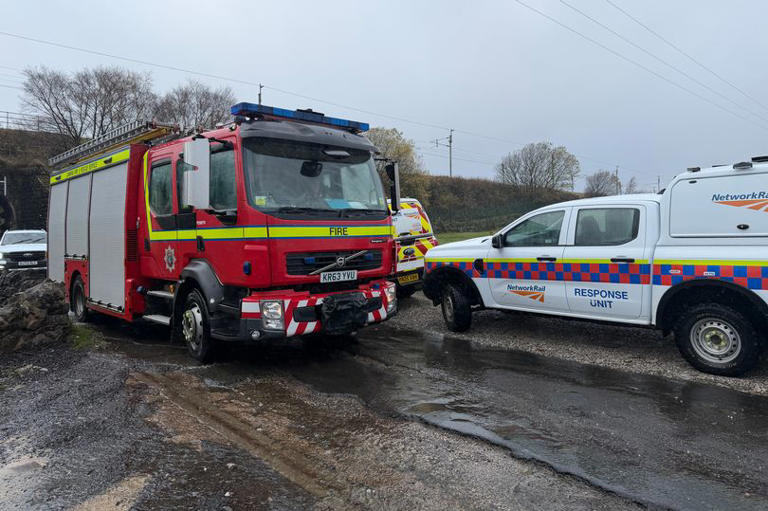 Avanti train derailment latest as four injured after 'suspected landslide'