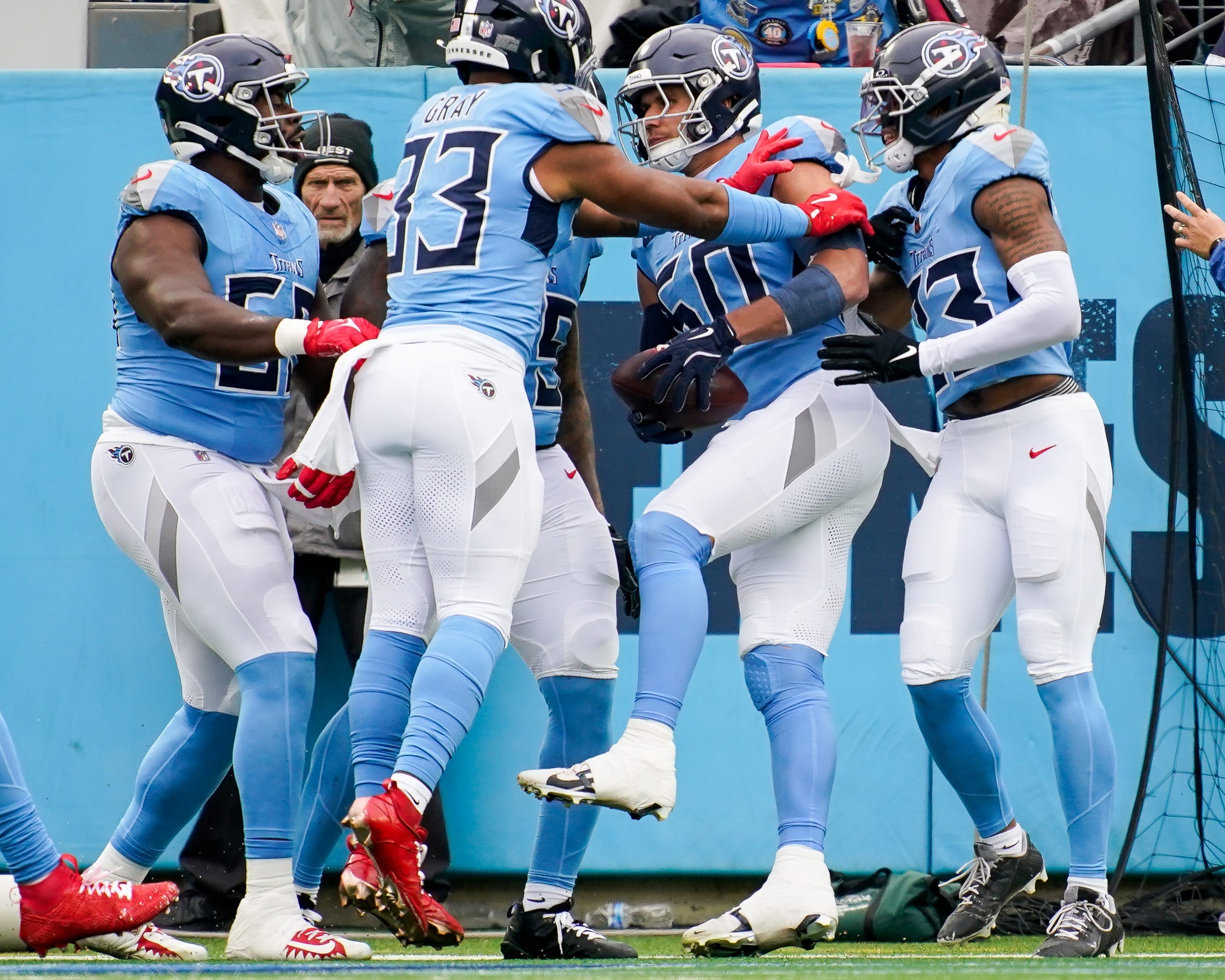 Where do the Titans sit in Fox Sports' contender tiers?
