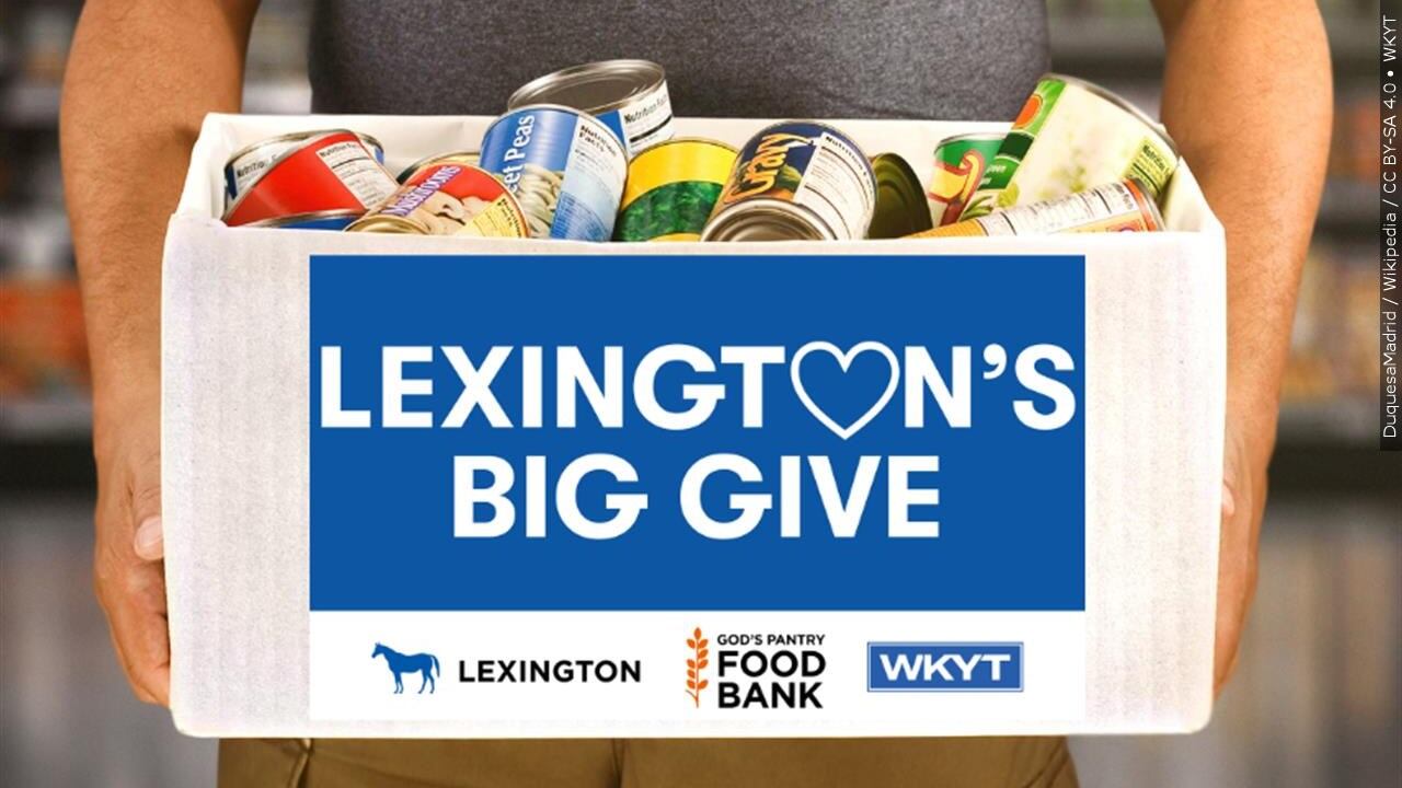 Lexington food drive proves successful as donation barrels fill citywide