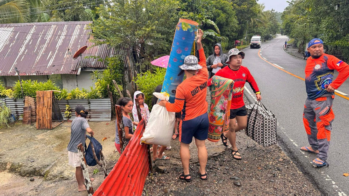 Tens of thousands of people evacuated as typhoon approaches Philippines