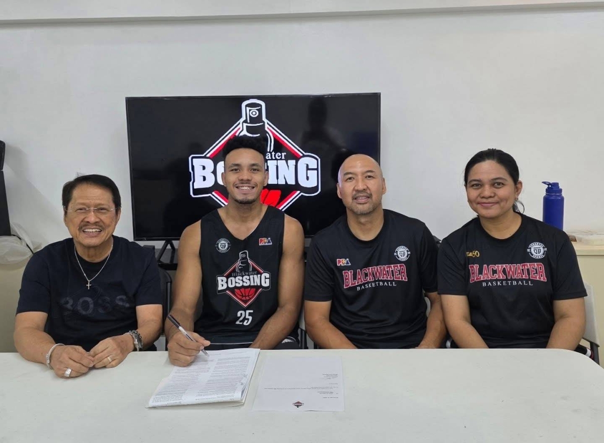 Blackwater signs James Una to contract
