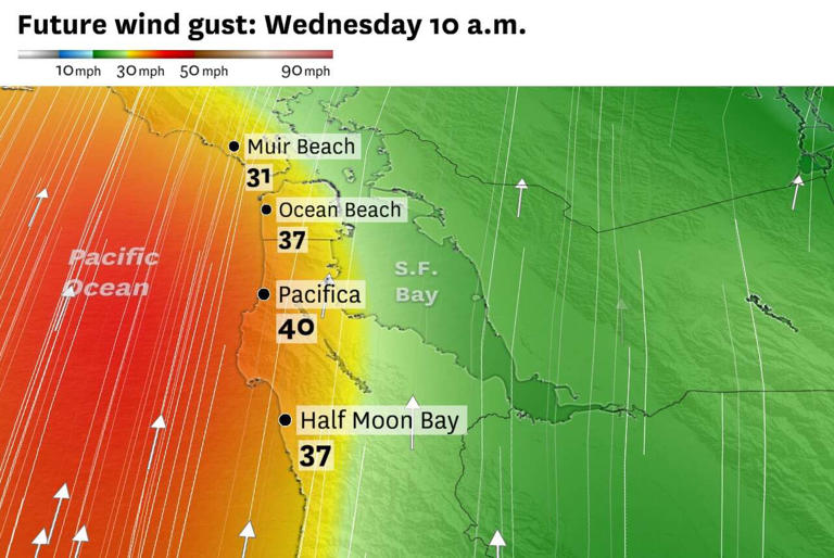 California storm to bring strong winds, widespread rain to parts of state