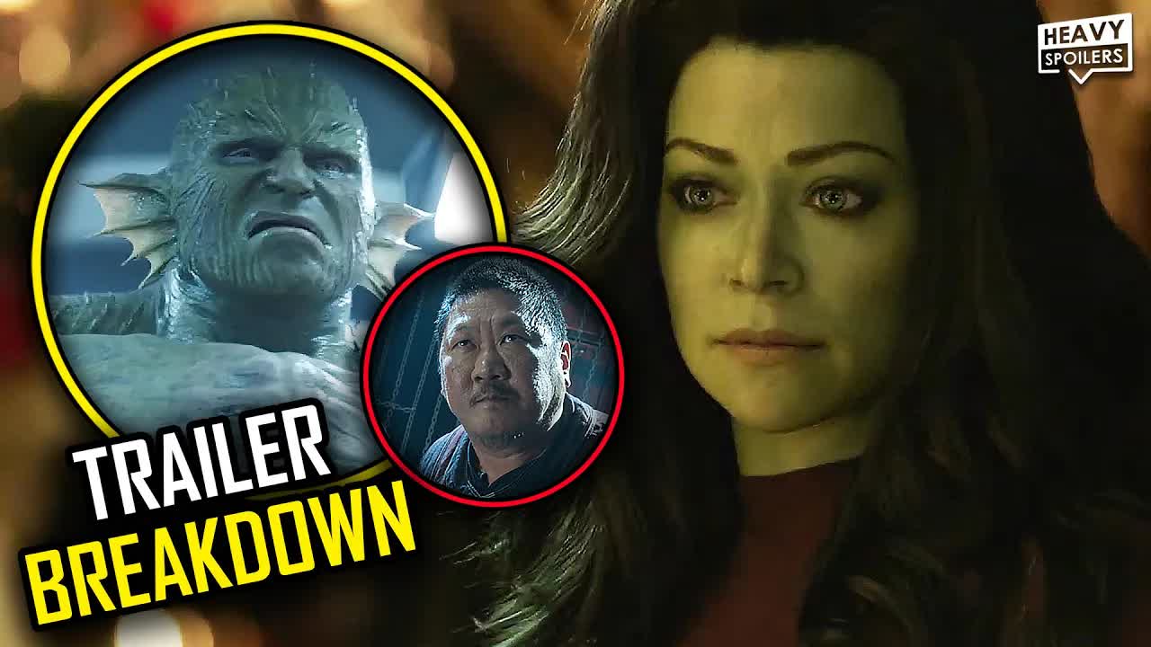 She-Hulk trailer breakdown | Easter eggs, hidden details, Abomination ...
