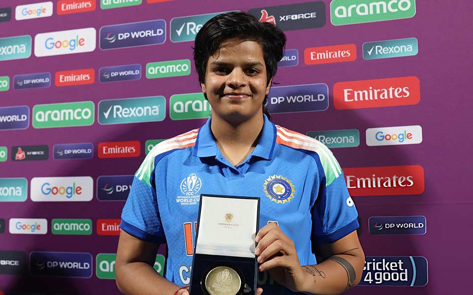 Shafali Verma wins ICC Player of the Month for match-winning show in ...