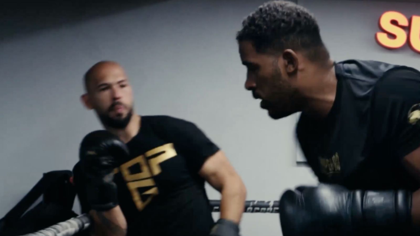 Andrew Tate Ramps Up Training With GLORY Heavyweight Champion Before ...