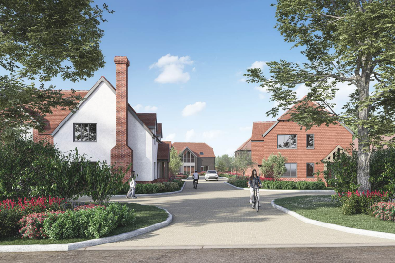 Plans for 18 new homes on edge of Guildford village to tidy up 'scruffy ...