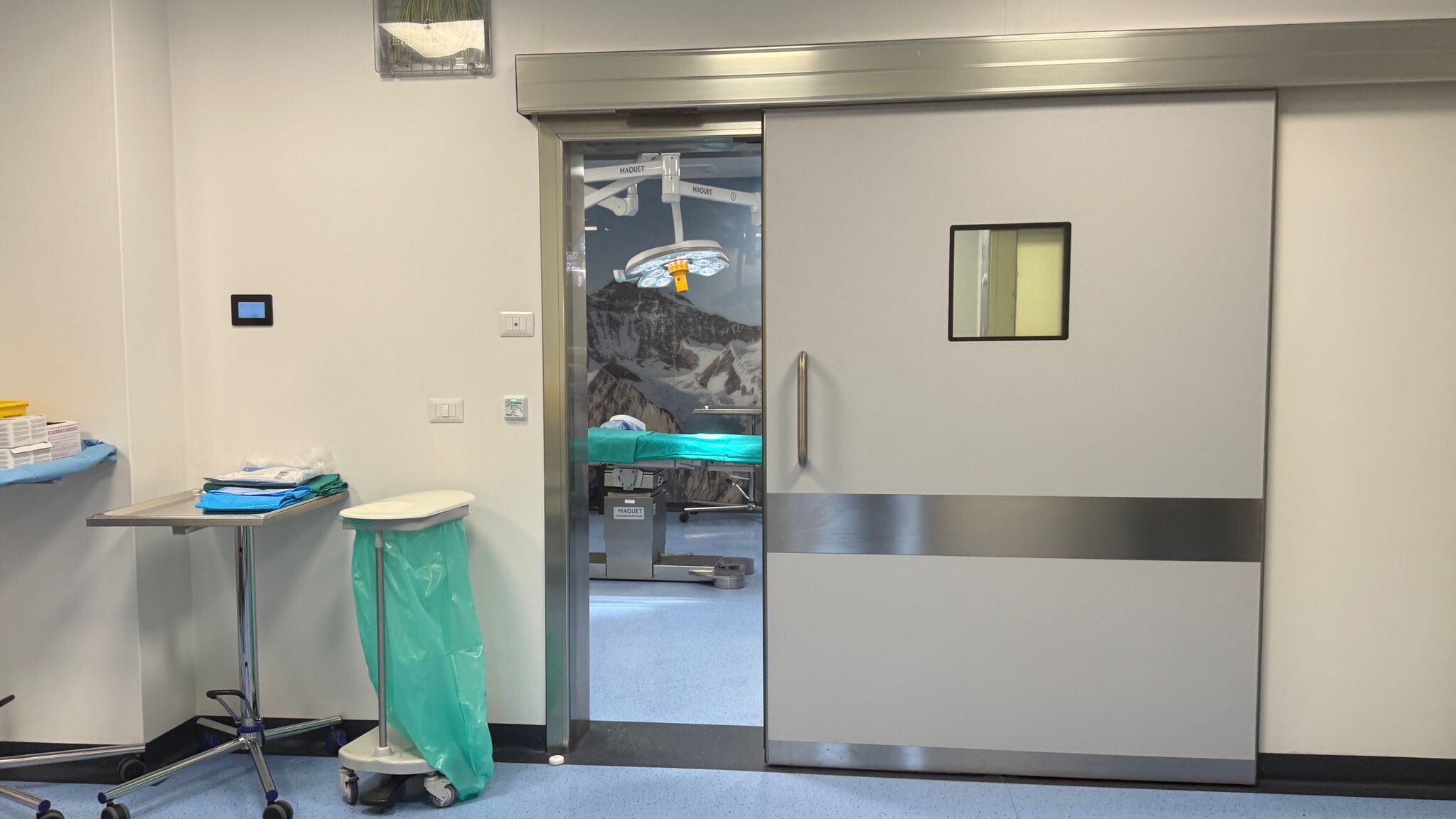 Il nuovo reparto dell'ospedale San Camillo di Roma