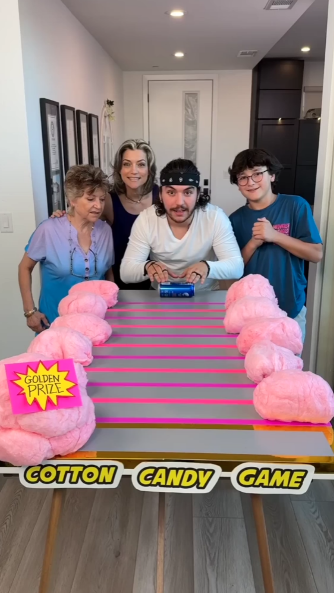 Melting Cotton Candy Family Game Fun
