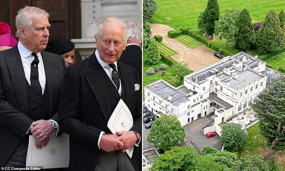 Royal biographer: King will bankroll 'pampered' Andrew's new home