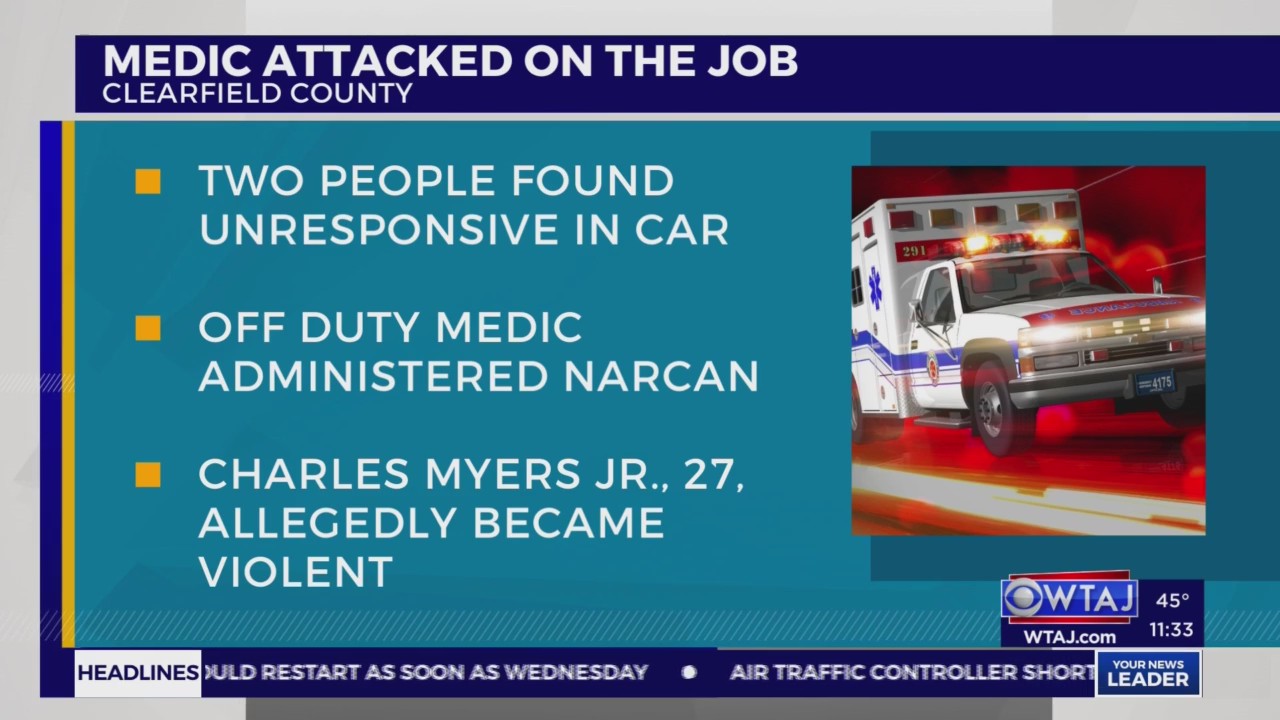 Medic assaulted, pushed from ambulance after overdose call in ...
