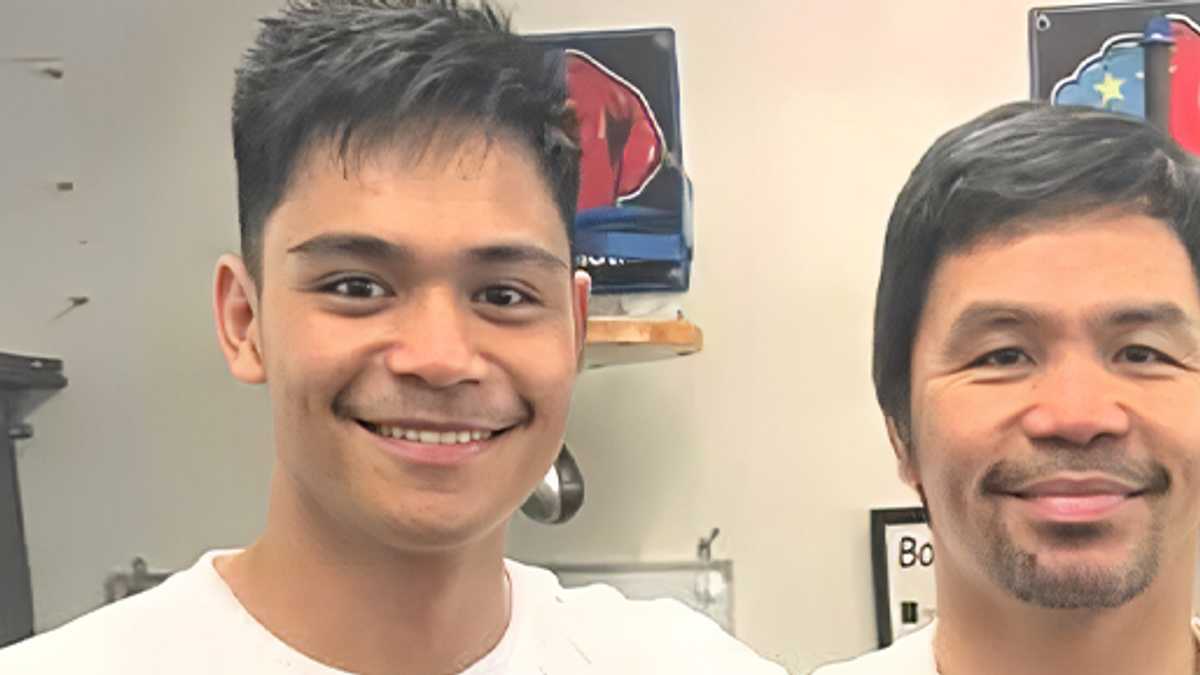 Manny Pacquiao’s son, Eman Bacosa, goes viral for boxing skills and ...