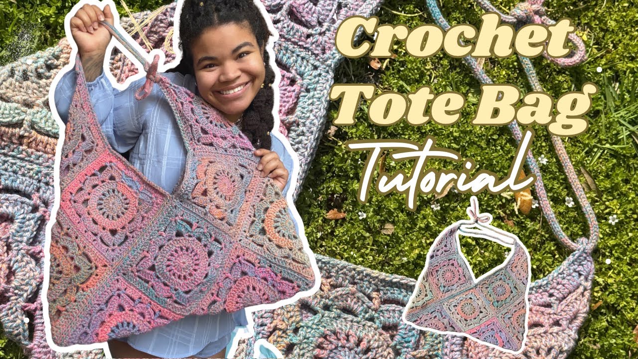 Stylish Tote Bag Crochet Tutorial