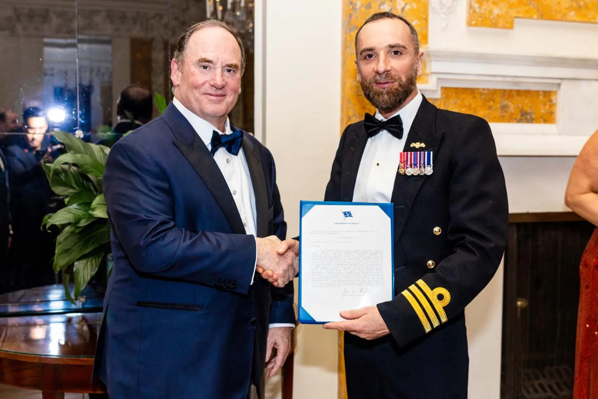 "Truly distinctive accomplishments" of Royal Navy ship HMS Diamond ...